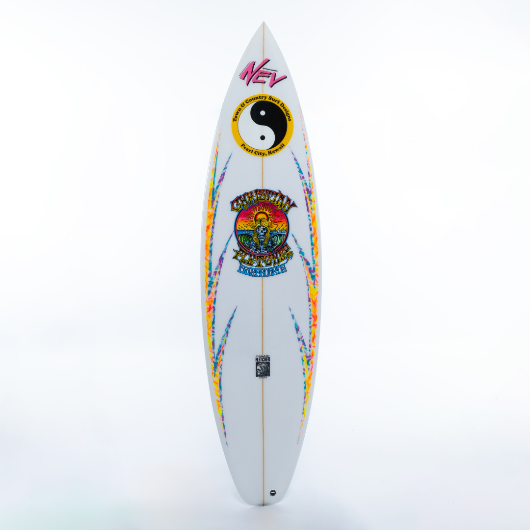 Christian Fletcher Legendary Replica Surfboard – Nev Customs