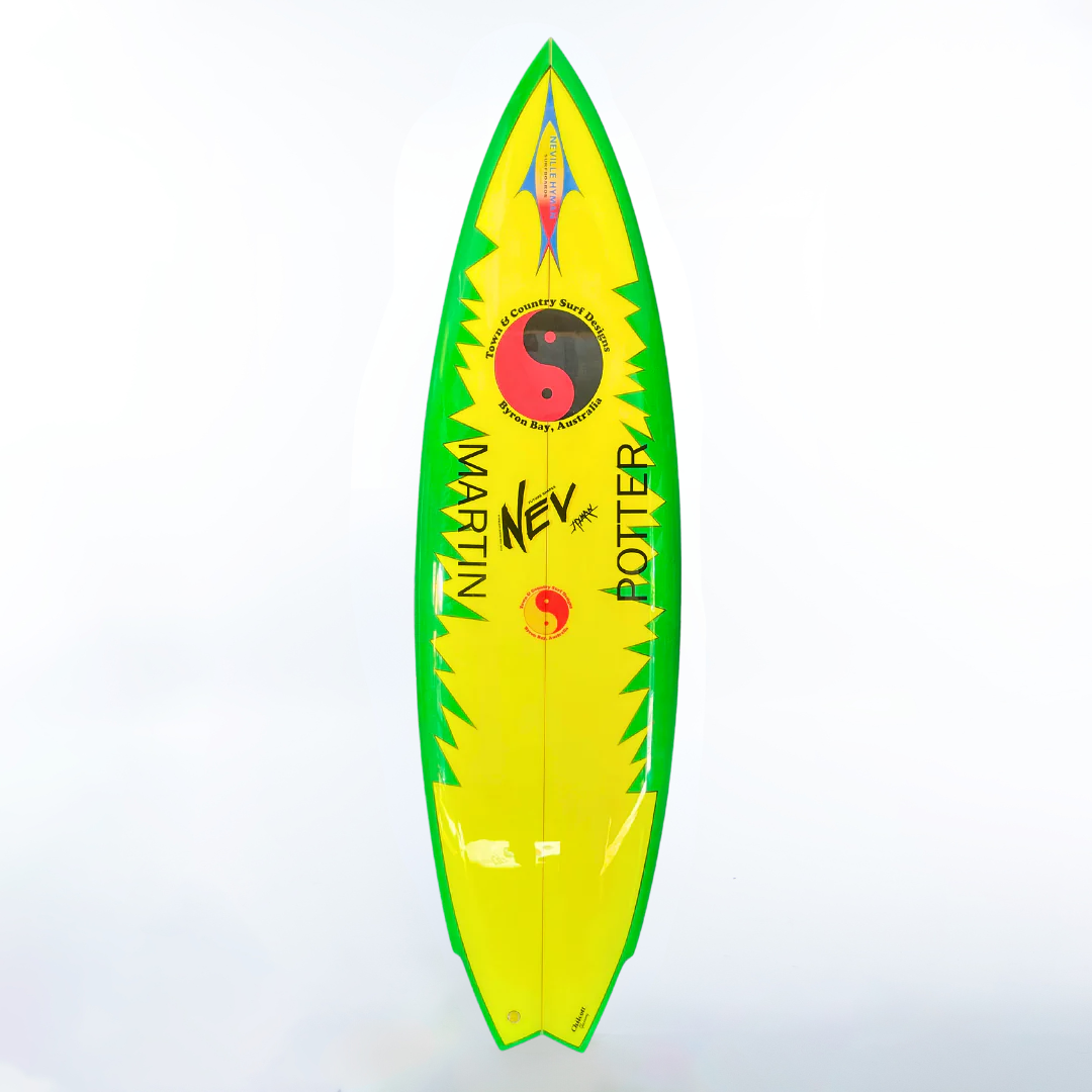 Martin "Pottz" Potter Legendary Replica Surfboard – Nev Customs